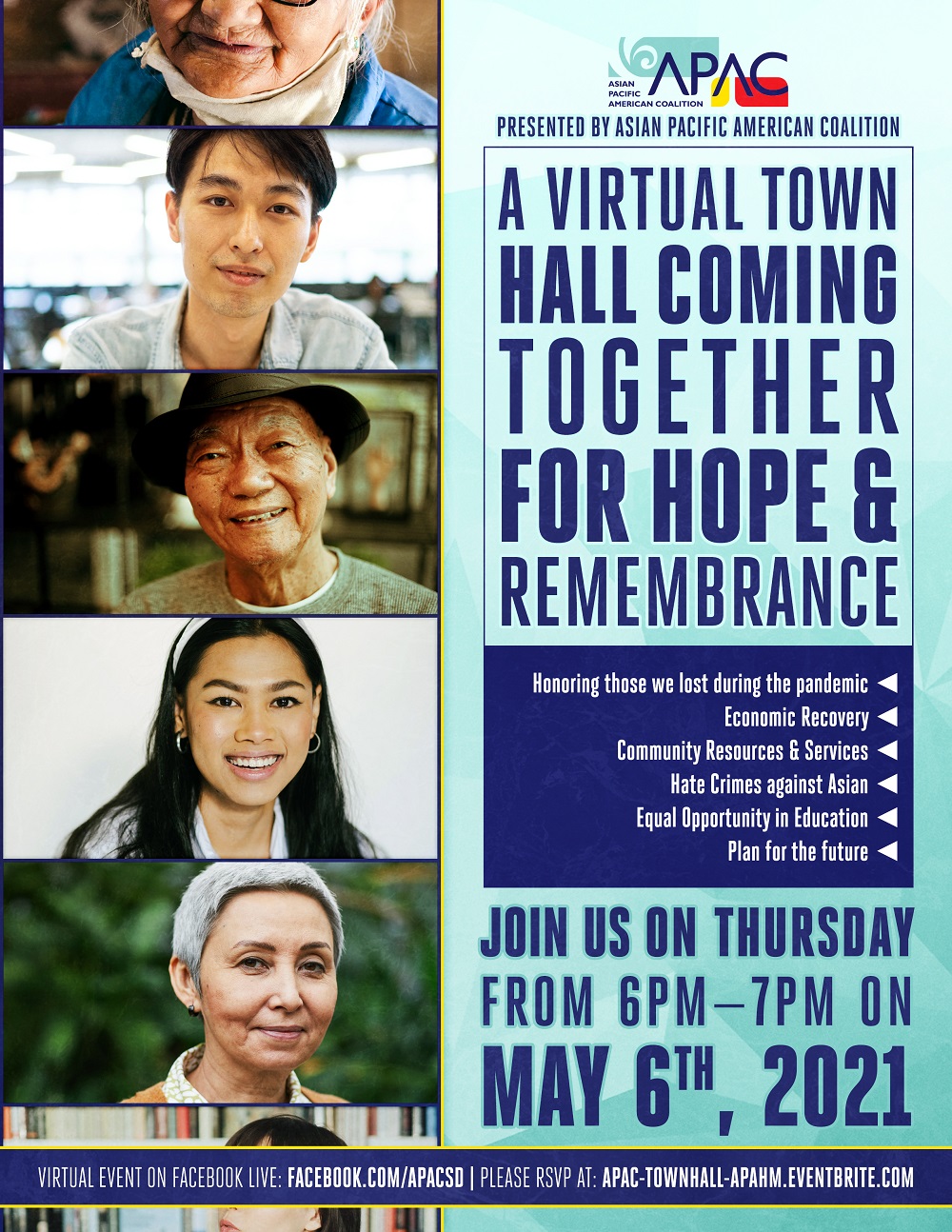 APAC Virtual Town Hall APAHM – Asian Pacific American Coalition